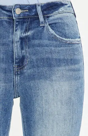KANCAN High Rise Slim Straight Leg Jeans