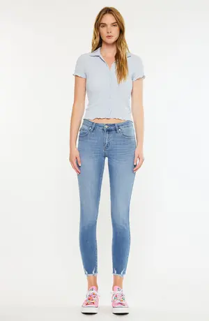 Kancan Light Wash Jeans For Women