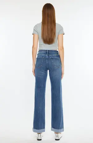 KANCAN Trinity Essentials High Rise True Straight Jeans