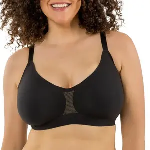 Parfait Simplicity Seamless Wire-free Bra - Black