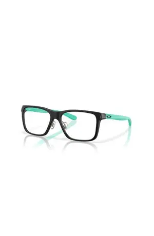 Oakley 51mm Rectangle Full Rim Eyeglasses - Black