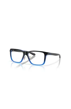 Oakley 51mm Rectangle Full Rim Eyeglasses - Blue