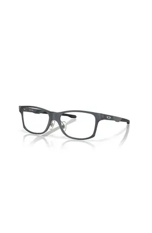 Oakley 50mm Rectangle Full Rim Eyeglasses - Black