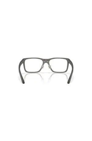 Oakley 49mm Rectangle Full Rim Eyeglasses - Grey
