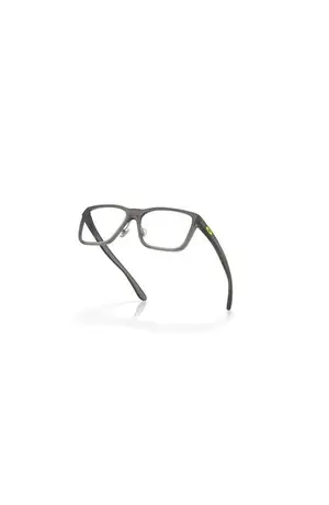 Oakley 49mm Rectangle Full Rim Eyeglasses - Grey