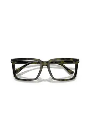 Michael Kors 55mm Square Full Rim Eyeglasses - Green