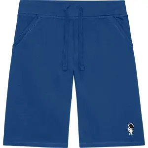DALIX Astronaut Midweight Fleece Shorts - Royal Blue