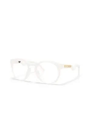 Oakley 52mm Rectangle Full Rim Optical Glasses White