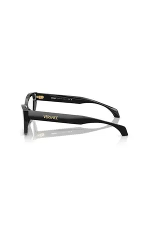 Versace 54mm Cat Eye Optical Glasses - Black