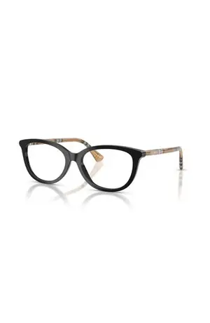 Burberry 54mm Cat Eye Optical Glasses - Black