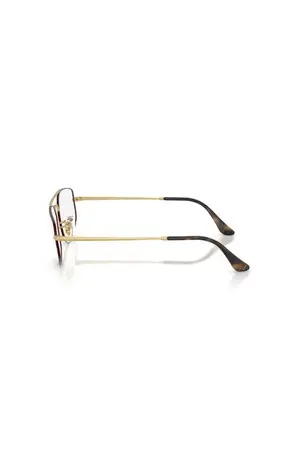 Ray-ban Irregular Optical Glasses - Tortoise Light