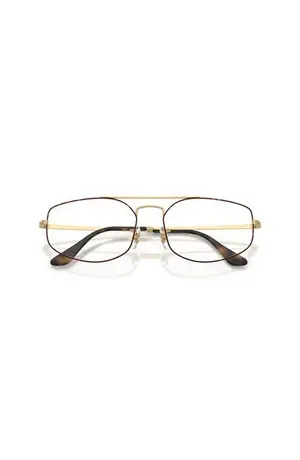 Ray-ban Irregular Optical Glasses - Tortoise Light