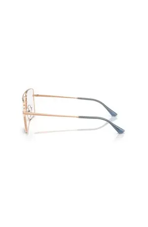 Ray-ban 54mm Square Eyeglasses - Pink