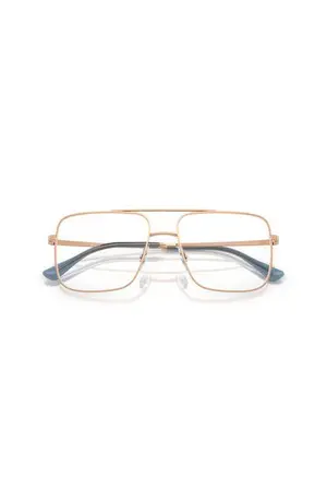Ray-ban 54mm Square Eyeglasses - Pink