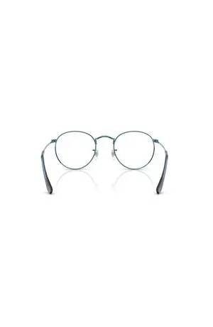 Ray-ban Round Metal Eyeglasses - Blue