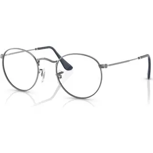 Ray-ban Round Metal Eyeglasses - Grey