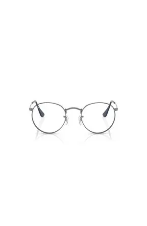 Ray-ban Round Metal Eyeglasses - Grey