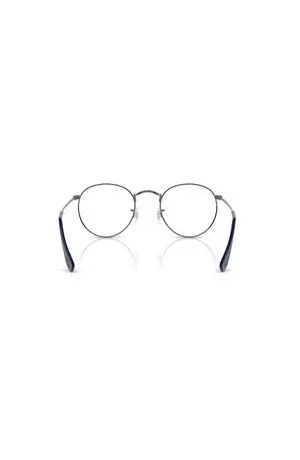 Ray-ban Round Metal Eyeglasses - Grey