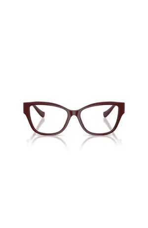 Versace 52mm Rectangle Eyeglasses