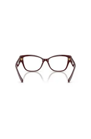 Versace 52mm Rectangle Eyeglasses