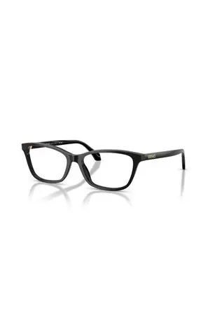 Versace Cat Eye Optical Glasses - Black