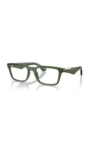 Burberry 54mm Rectangle Optical Glasses - Green