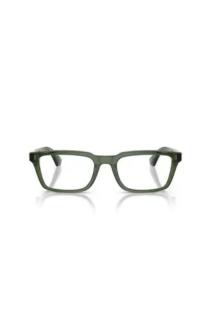 Burberry 54mm Rectangle Optical Glasses - Green