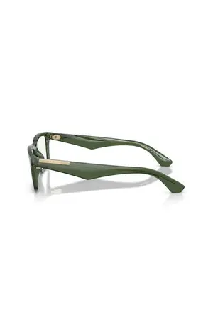 Burberry 54mm Rectangle Optical Glasses - Green