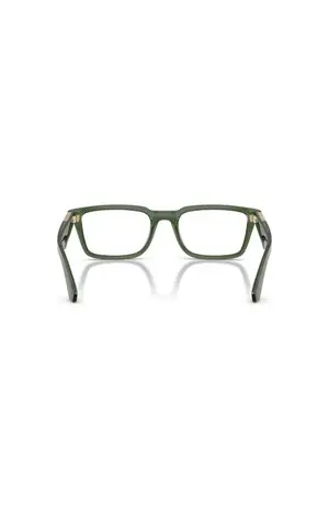 Burberry 54mm Rectangle Optical Glasses - Green