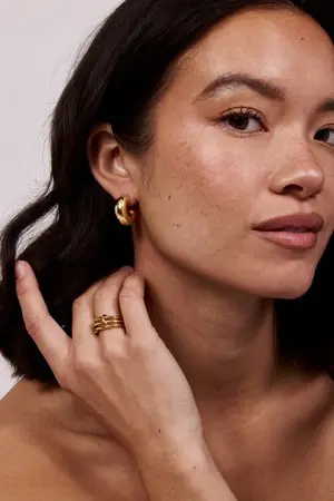 ELECTRIC PICKS Cloud Hoop Earrings