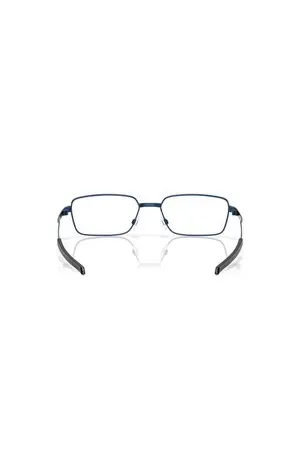 Oakley 55mm Rectangle Full Rim Eyeglasses - Blue