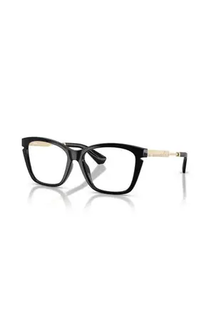 Burberry 52mm Cat Eye Optical Glasses - Black