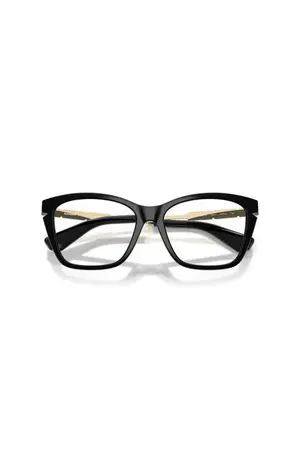 Burberry 52mm Cat Eye Optical Glasses - Black
