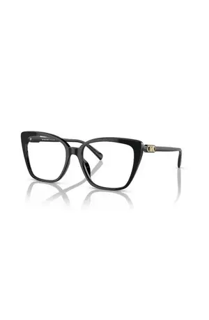 Michael Kors 53mm Square Optical Glasses Black