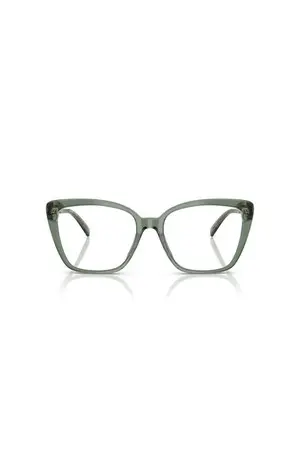 Michael Kors 53mm Square Optical Glasses - Green
