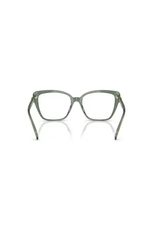 Michael Kors 53mm Square Optical Glasses - Green
