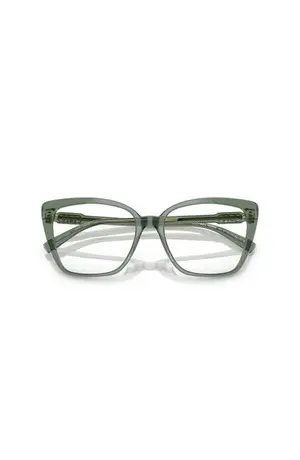 Michael Kors 53mm Square Optical Glasses - Green