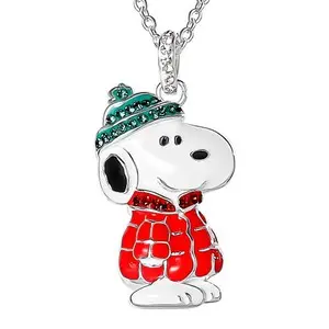 PEANUTS Snoopy Puffer Jacket Pendant