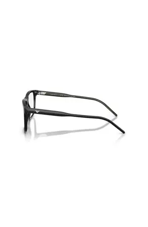 Emporio Armani Square Optical Glasses - Black