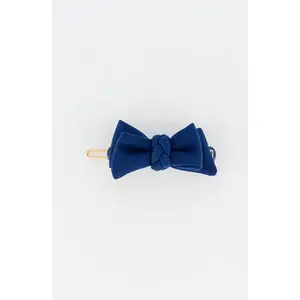 Alexandre De Paris Bow Silk Barrette