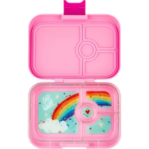 YUMBOX Panino Leakproof Bento Lunch Box - Power Pink Rainbow