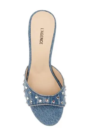 L'Agence Lucienne Sandal - Light Denim