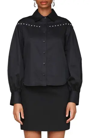 Avec Les Filles Button Up Shirts For Women