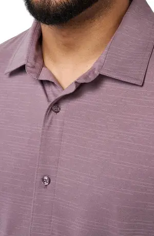 Travis Mathew The Heater Button-up Shirt - Moonscape