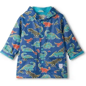 HATLEY Dino Roar Waterproof Hooded Raincoat