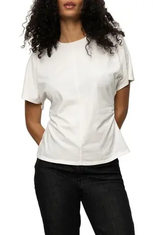 Sanctuary Dolman Sleeve Organic Cotton T-shirt - White