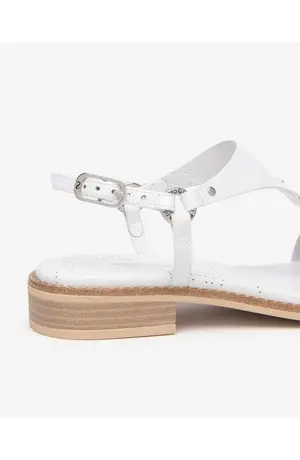 NEROGIARDINI Slingback Sandal - White