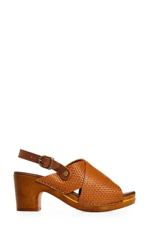 SANITA Sijo Slingback Sandal - Antique Brown