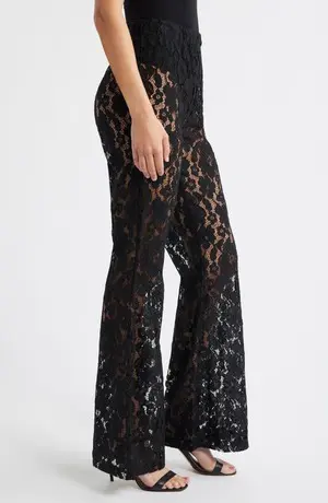 HIGH HEEL JUNGLE Lace Flare Pants