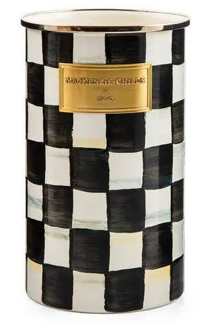 MACKENZIE-CHILDS Check Utensil Holder - Courtly